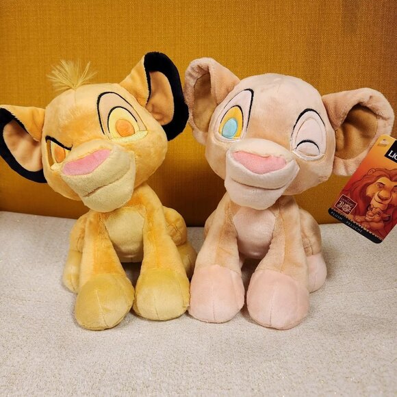 Disney | Toys | Disney Parks Simba And Nala Plush Set The Lion King 3th ...